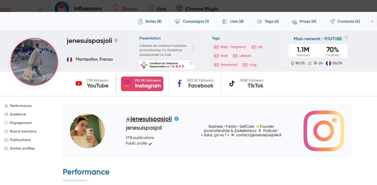 Influence4You intègre le certificat ARPP sur les fiches influenceurs de sa plateforme ...
